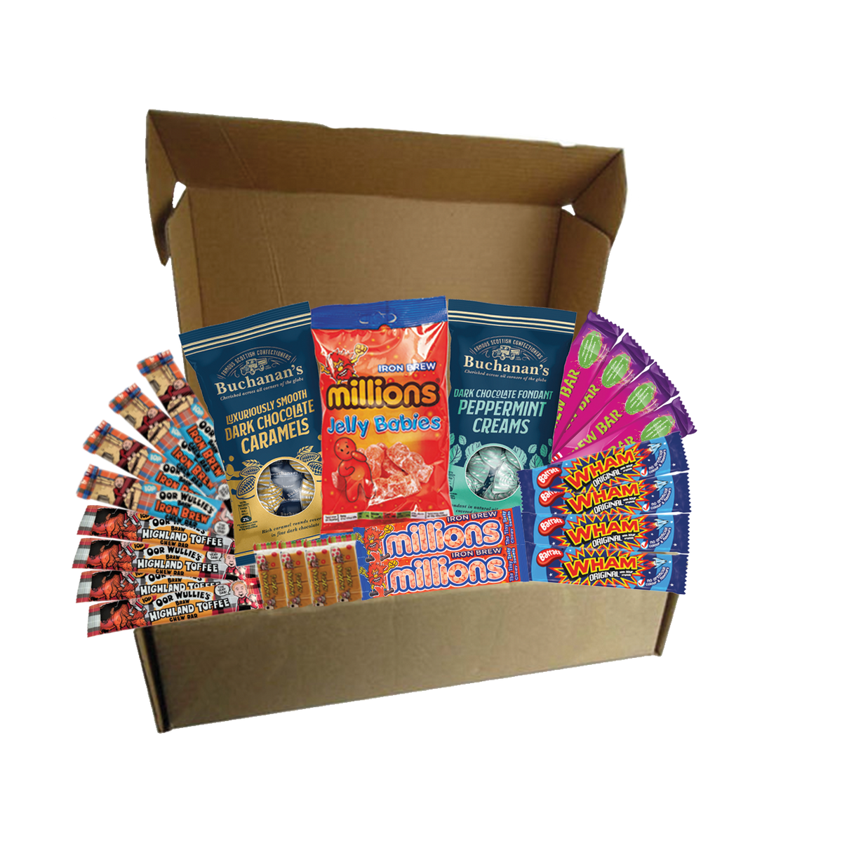 The Retro Sweetie Box | The Scot Box | Scottish Sweet Hampers