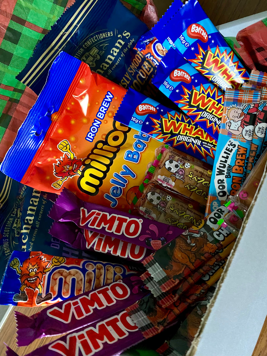 The Retro Sweetie Box | The Scot Box | Scottish Sweet Hampers